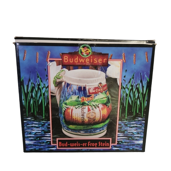 Budweiser | Dining | Budweiser Frog Stein Cs289 Budweiser Beer ...